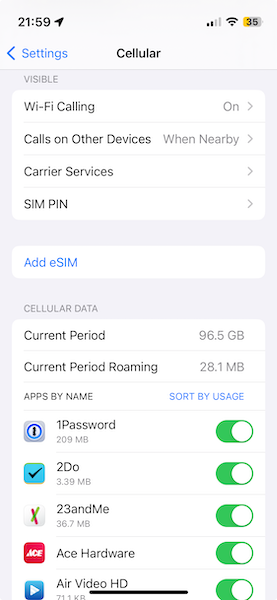 Wi-Fi vs. Cellular Data - Sustainable Computing